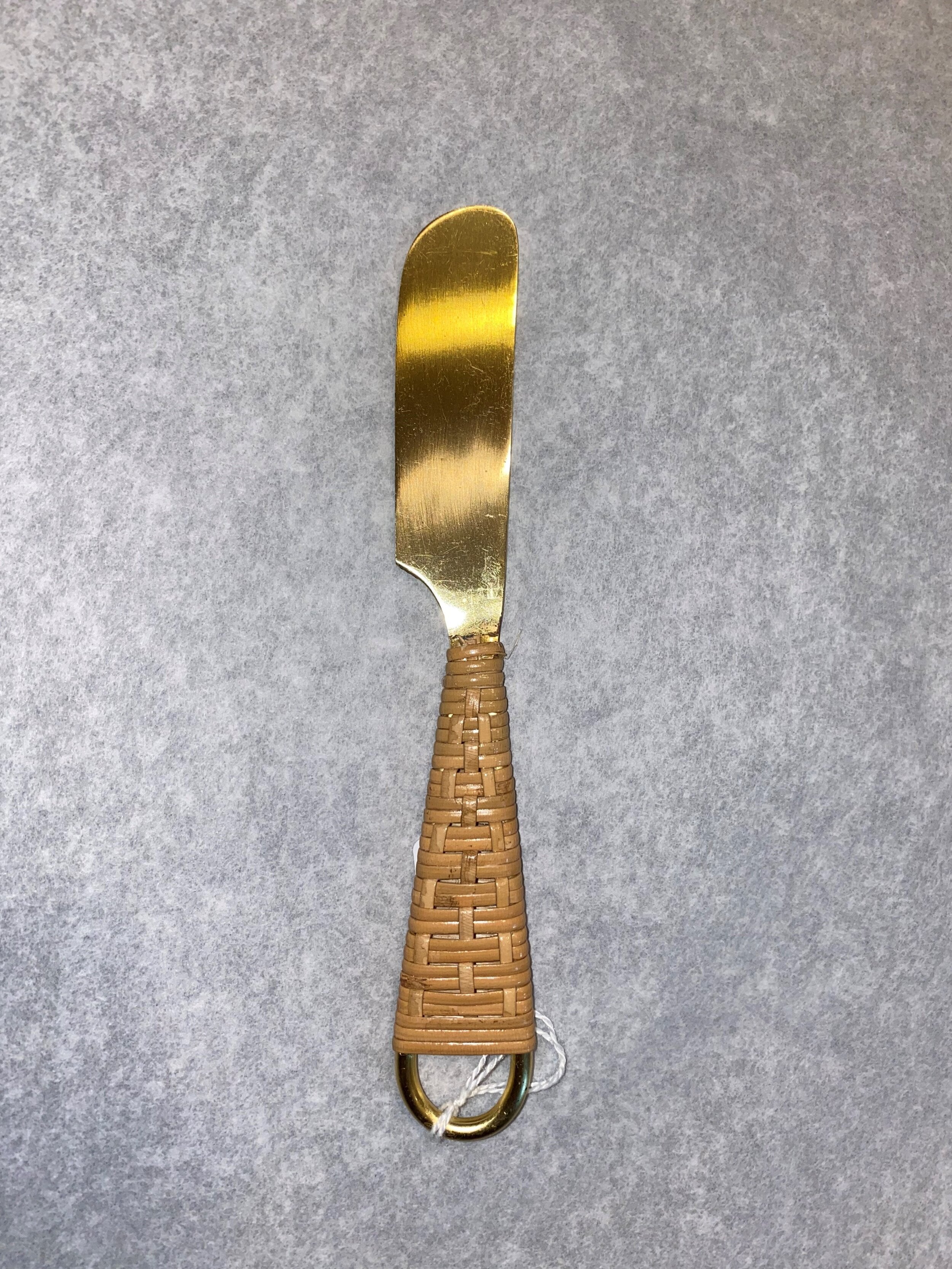 Rattan Cheese Spreader – Coastal Decor and Interior Design
